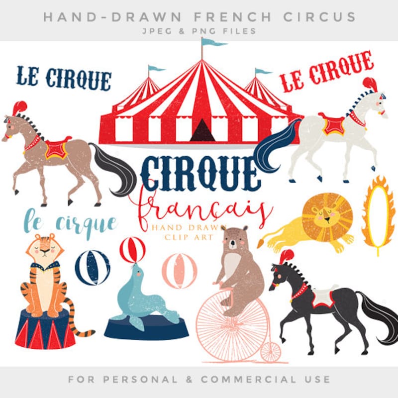 The French Circus - Etsy