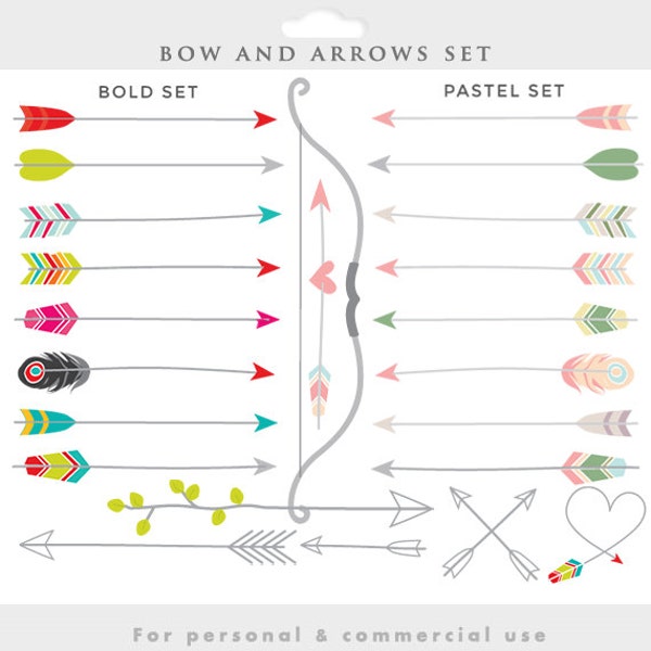 Arrow Clip Art - Etsy