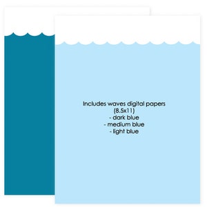 Whale Clipart - Whales Clip Art, Nautical Clipart, Ocean Clipart, Sea ...