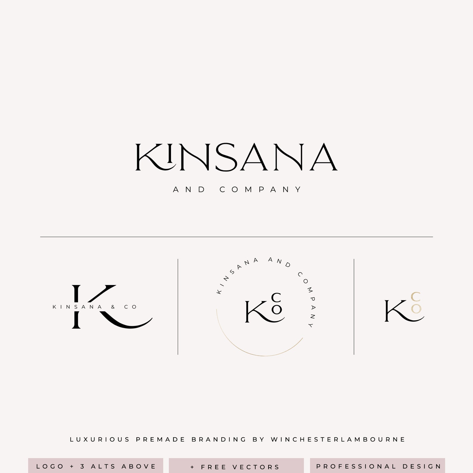 Premade Logo Design, Simple Logo, Text Logo, Logo Branding, Minimalist ...