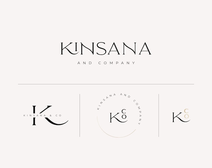 Premade Logo Design, Simple Logo, Text Logo, Logo Branding, Minimalist ...