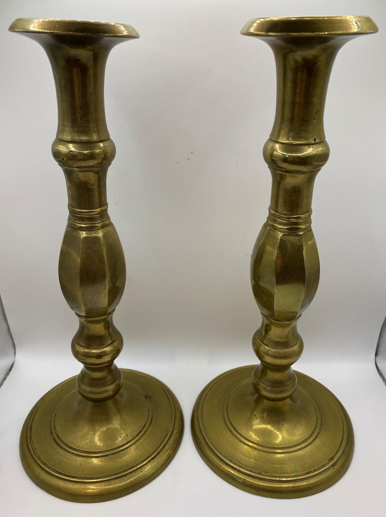 Assorted Antique Brass and Sterling Silver Candlestick Holders - Etsy