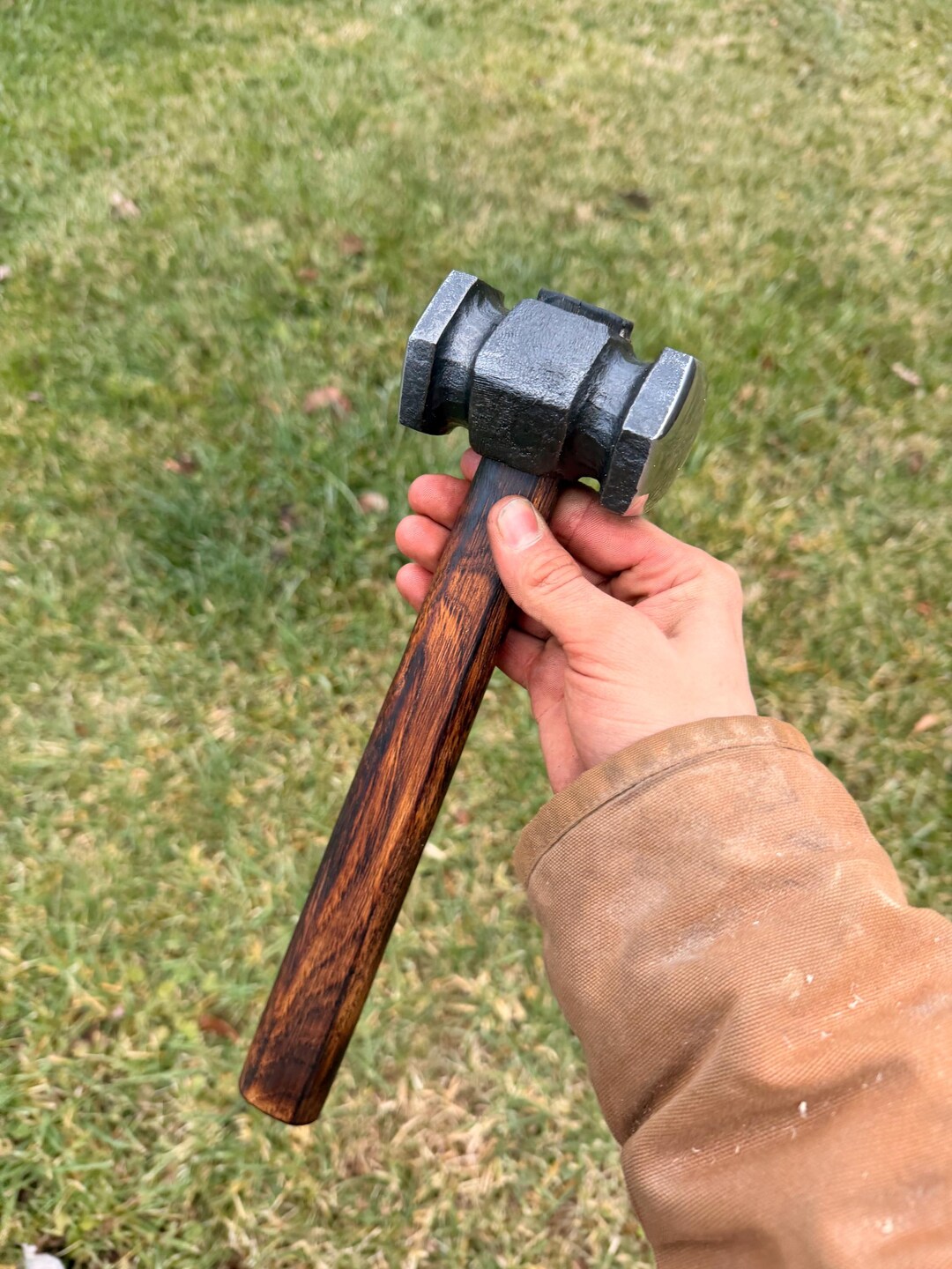 Hand Forged Blacksmith's Rounding Hammer (hexagonal) - Etsy