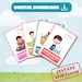 Daily Routine Cards: Kids Activity Flashcards (A4 PDF) - Etsy