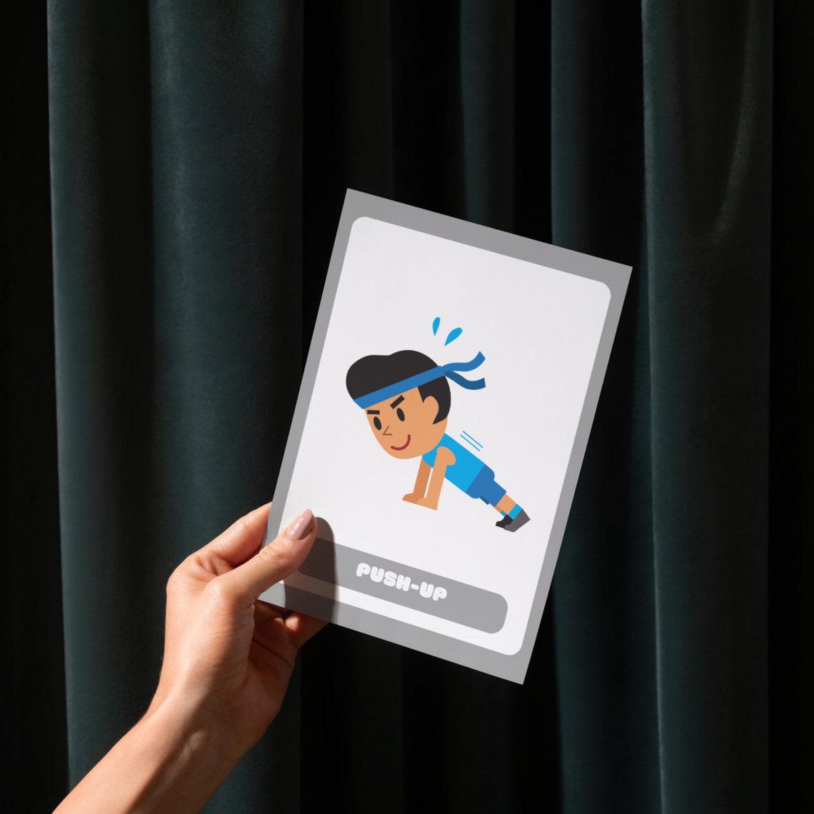 Exercise Cards, Kid Movement Cards, Kids Fitness Cards, Perfect for ...