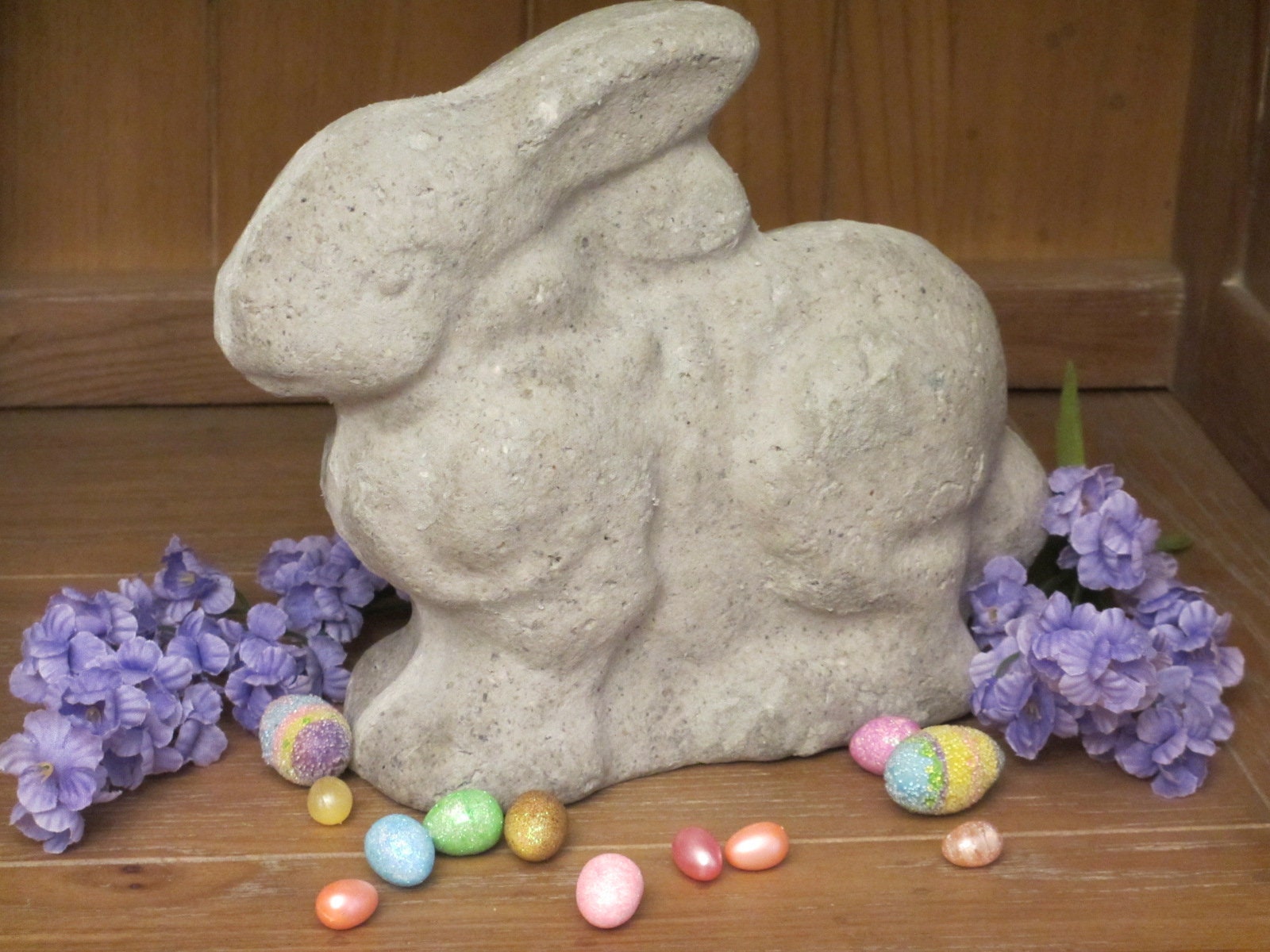 Unfinished Paper Mache Standing Bunny Rabbit | Etsy