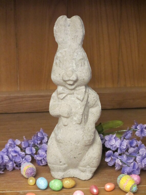 Unfinished Paper Mache Farmer Bunny | Etsy