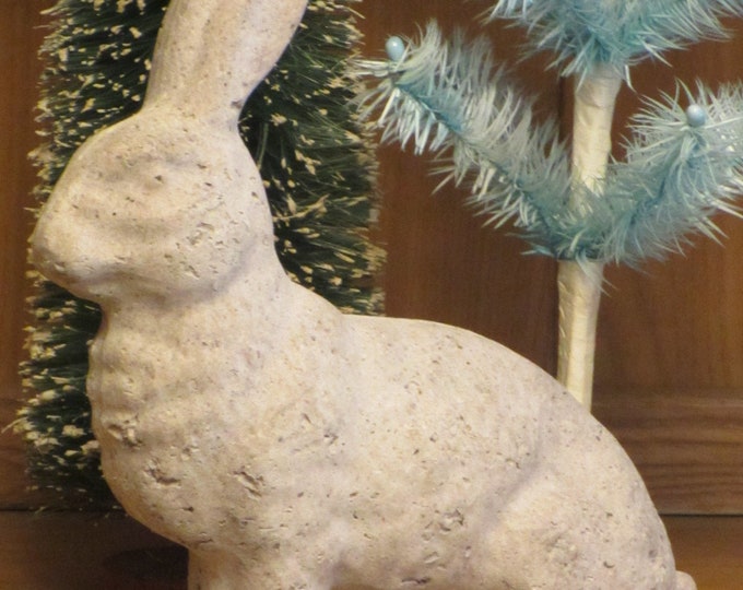 Unfinished Paper Mache Lg Sitting Bunny Rabbit - Etsy