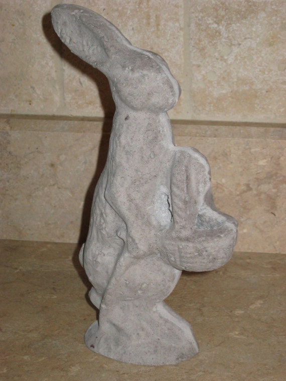 Unfinished paper mache Grandpa Bunny Rabbit | Etsy