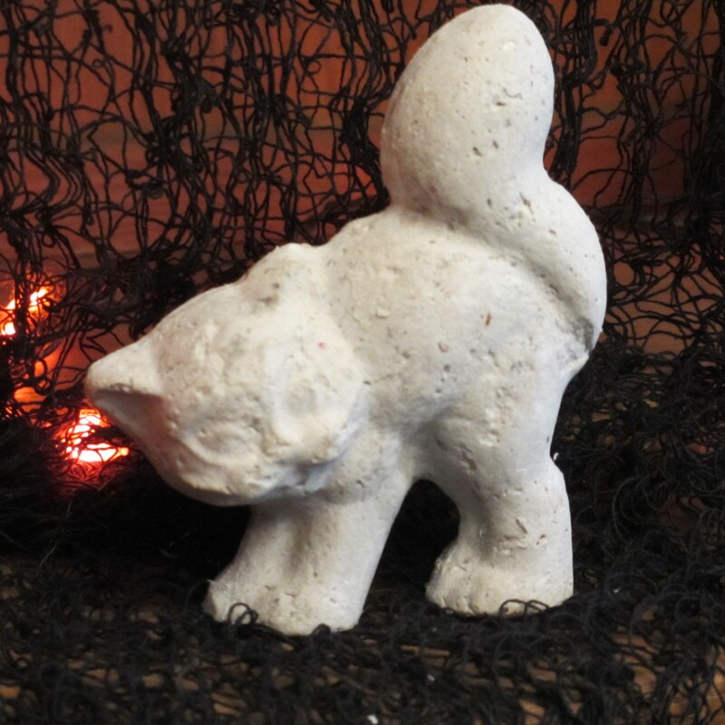 Paper Mache Cat - Etsy