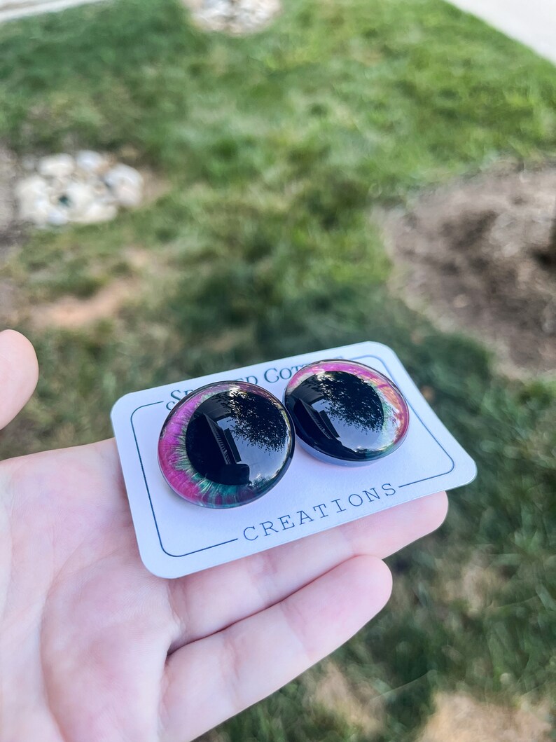 Watermelon Burst Amigurumi Safety Eyes Sinker Eyes Crochet Eyes Doll ...