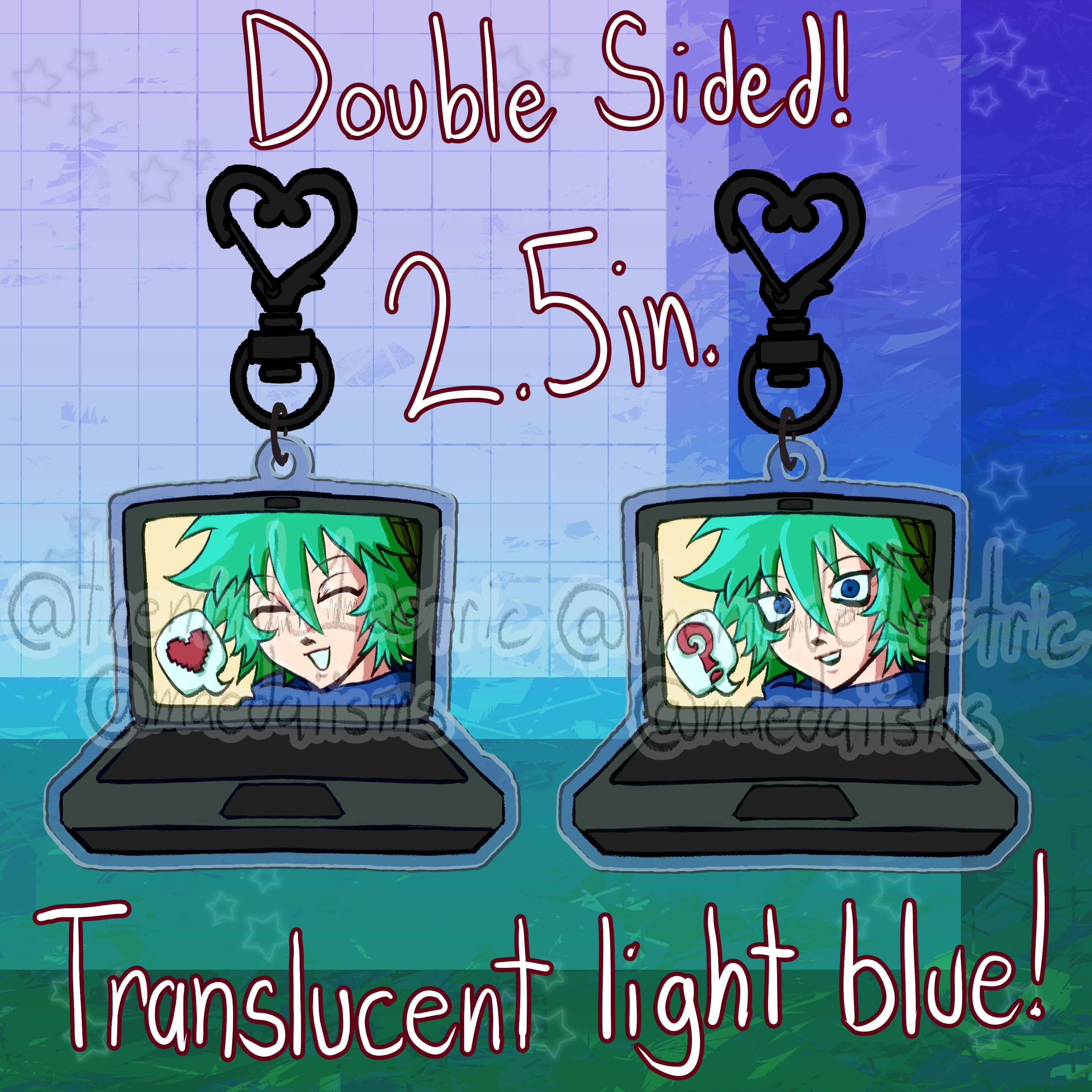 YTTD Sou Hiyori Shin Tsukimi AI Charm Keychains - Etsy