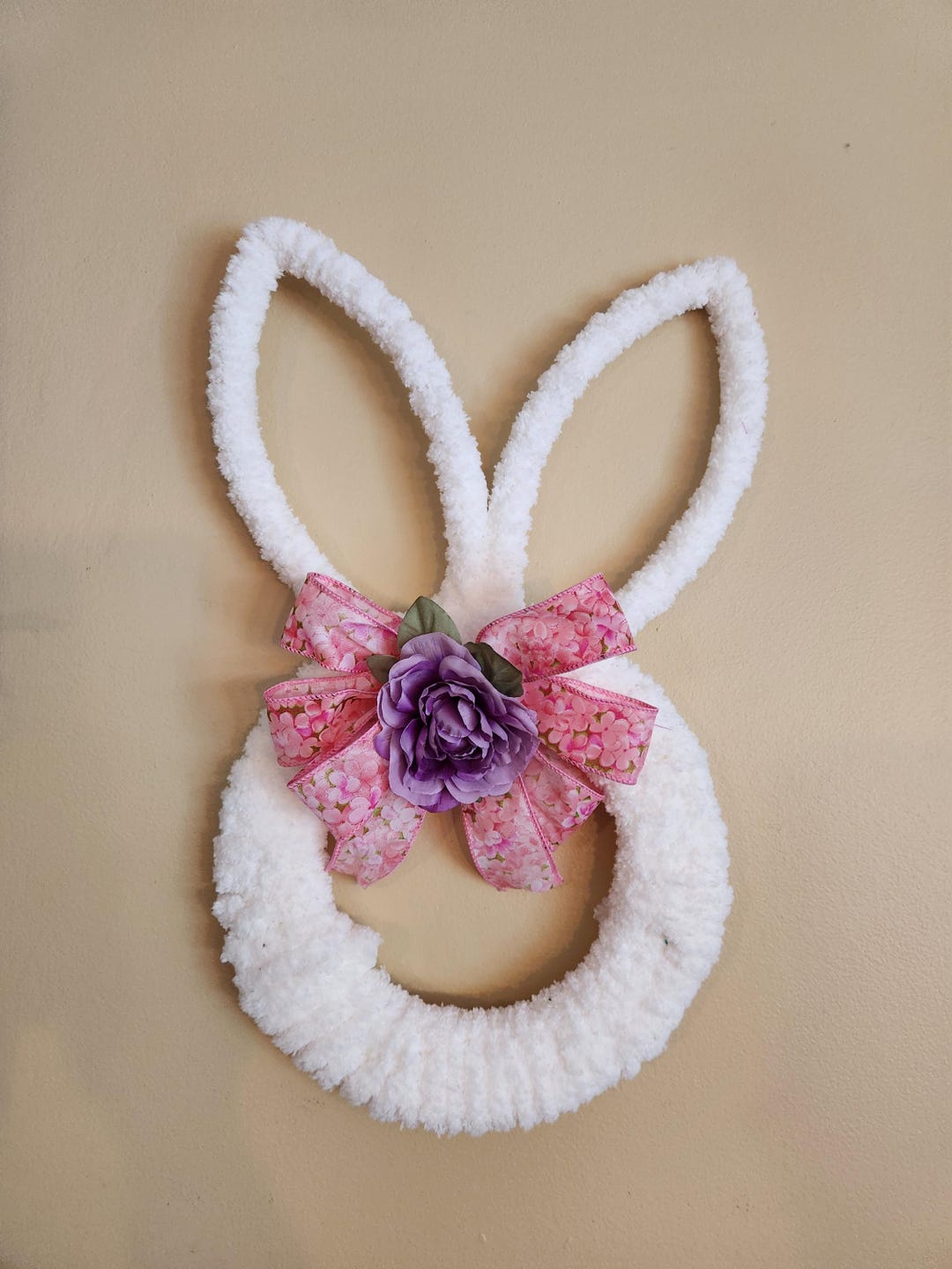 Bunny Ear Wreath Kit: DIY Easter Decor - Etsy