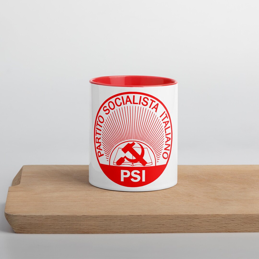 PSI Logo Mug | Italian Socialist Party | Vintage Leftist Icon - Etsy