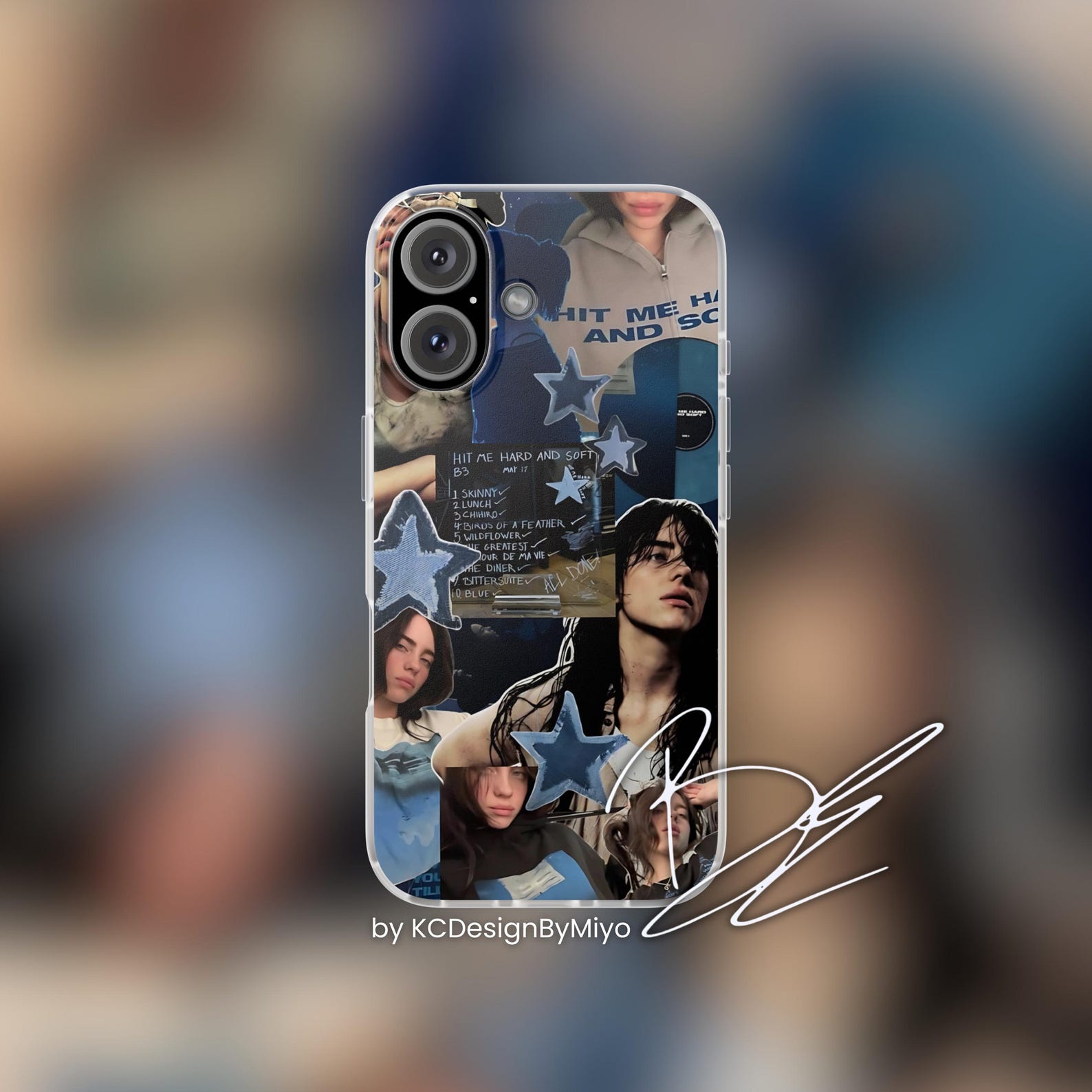Billie Eilish Phone Case, Billie Cover Album Aesthetic Phone Case, Billie Eilish Merch ...