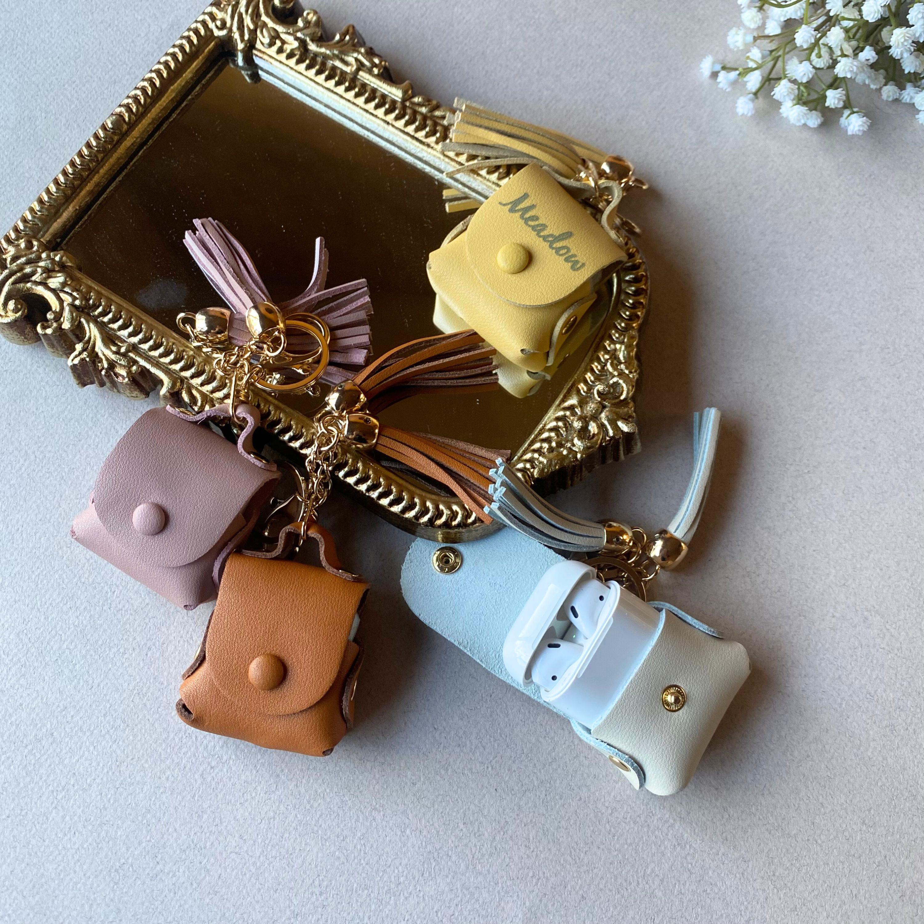 Personalized Earpod Leather Case,custom Engraved Name or Initial AirPod ...