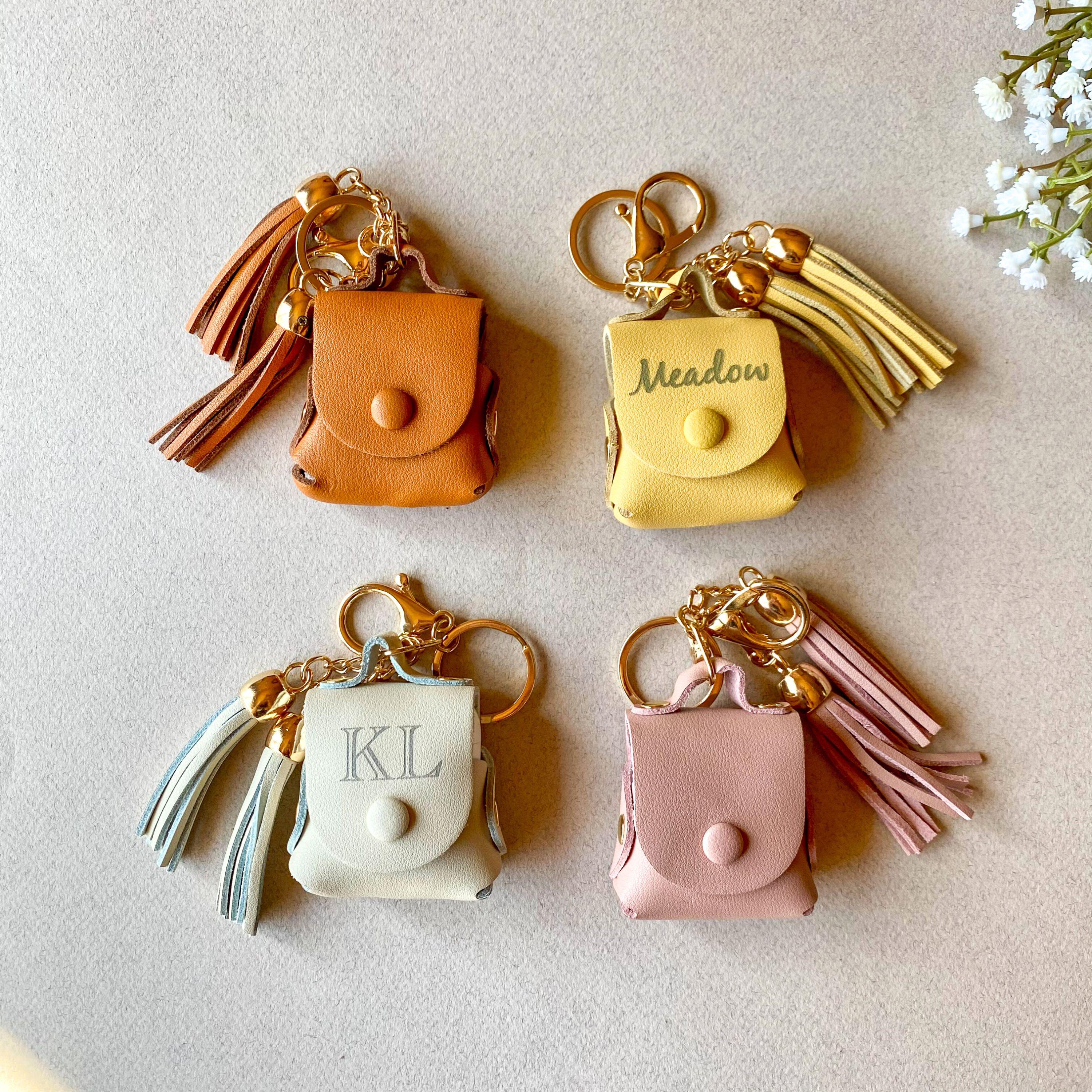 Personalized Earpod Leather Case,custom Engraved Name or Initial AirPod ...