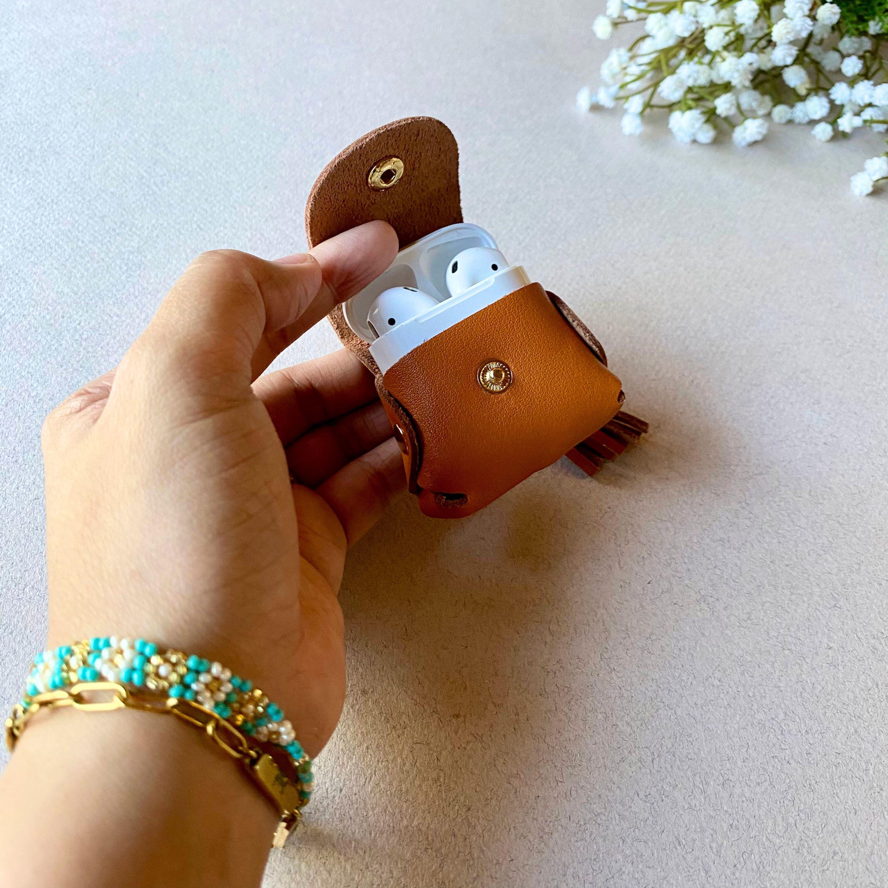 Personalized Earpod Leather Case,custom Engraved Name or Initial AirPod ...