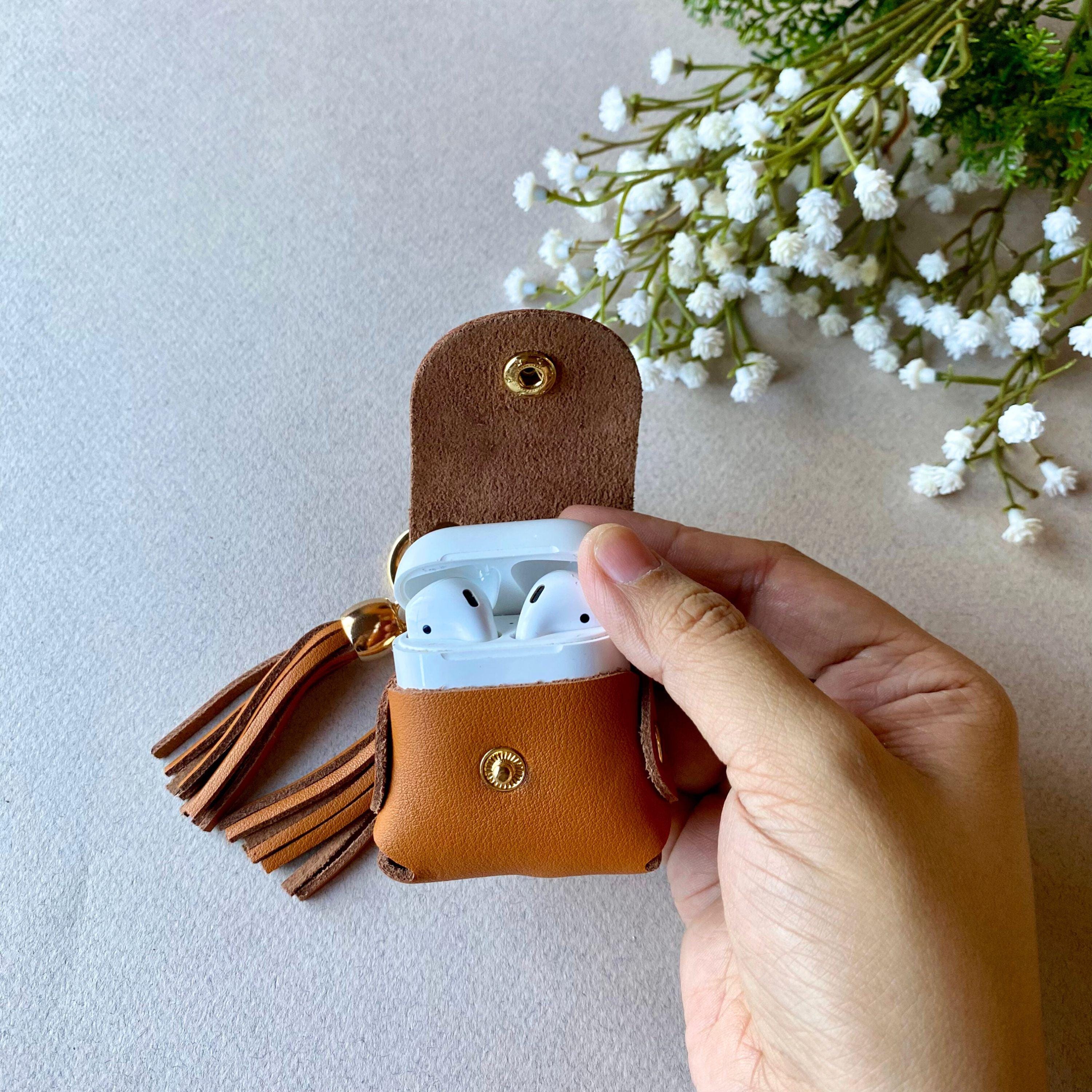 Personalized Earpod Leather Case,custom Engraved Name or Initial AirPod ...