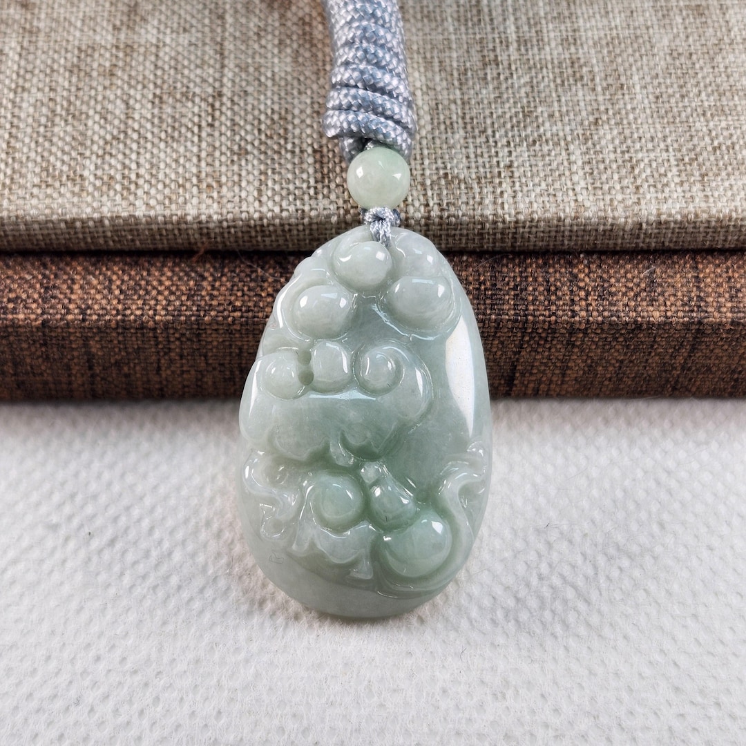 Pretty Ruyi and Hulu 葫蘆 Gourd Pattern Well Crafted and Untreated ...