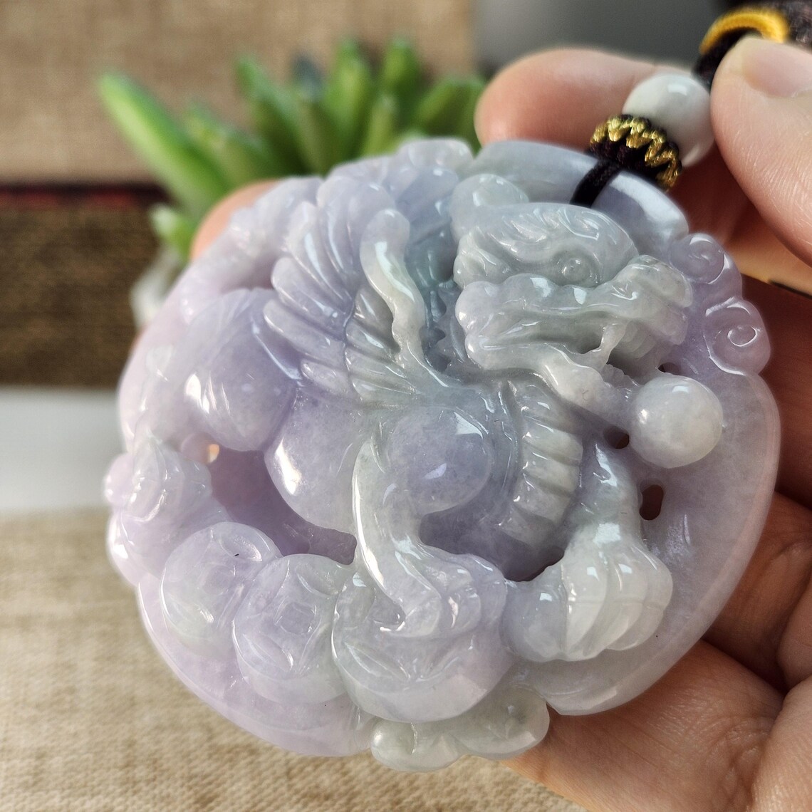 Certified Doub-sided 3D Wealth Kirin or Qilin 麒麟 Absorbs Money ...