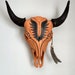 Thunderbird - Real Bison Skull / Painted Buffalo Skull Art - Etsy