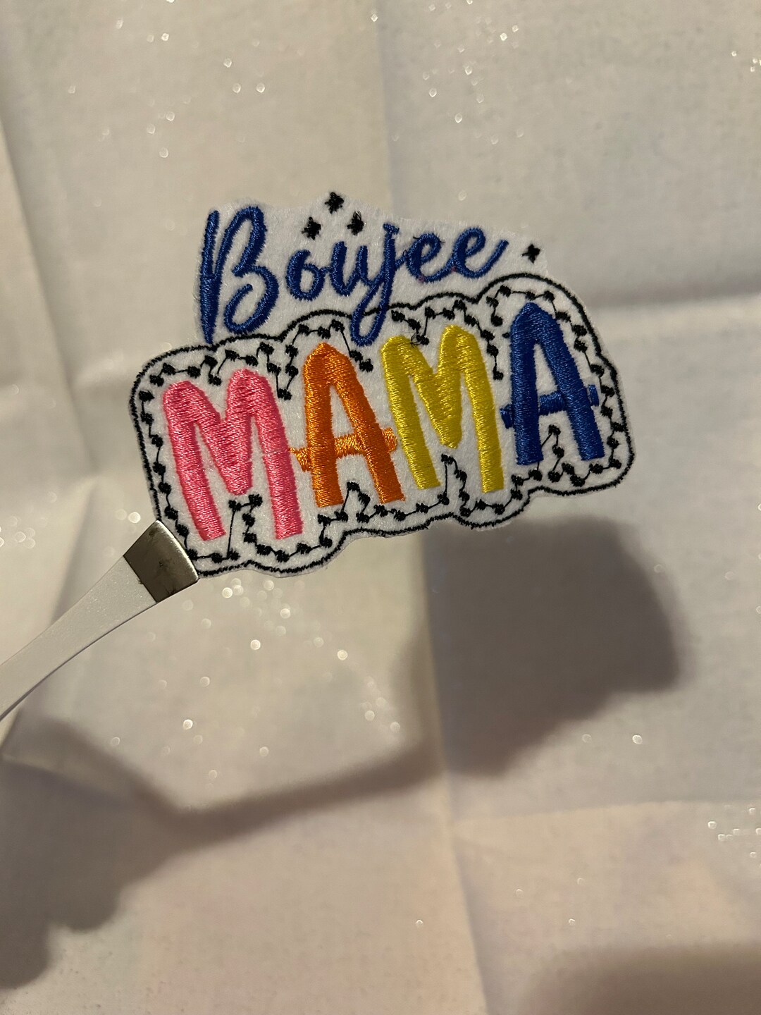 Boujee Mama- Iron on Patch - Etsy