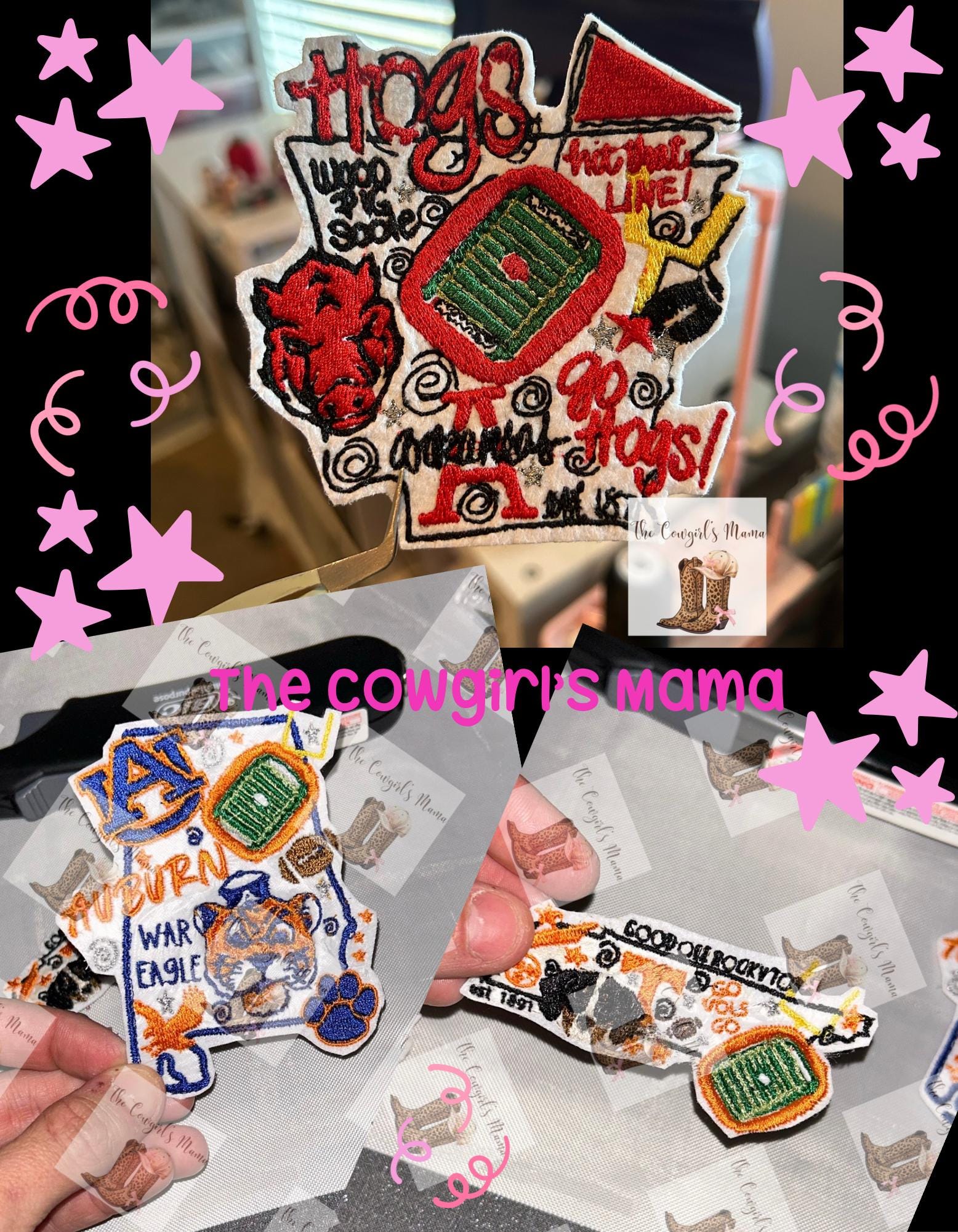 Iron on Patches Custom Schools/colleges/state - Etsy