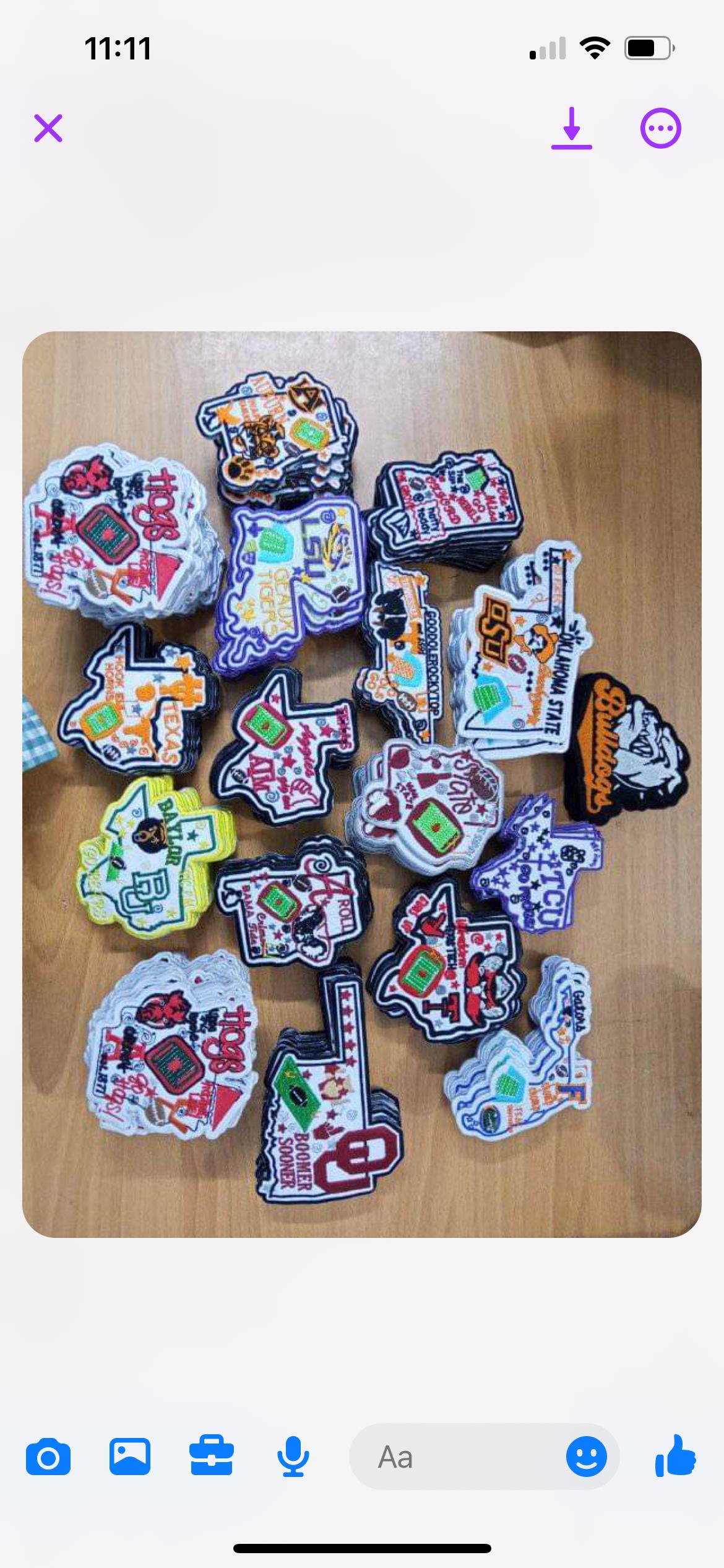 Iron on Patches Custom Schools/colleges/state - Etsy