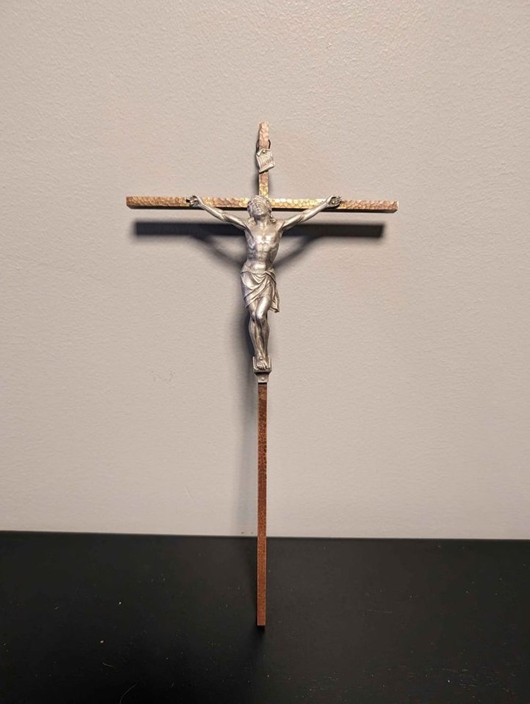 Rare Antique German Crucifix - Etsy