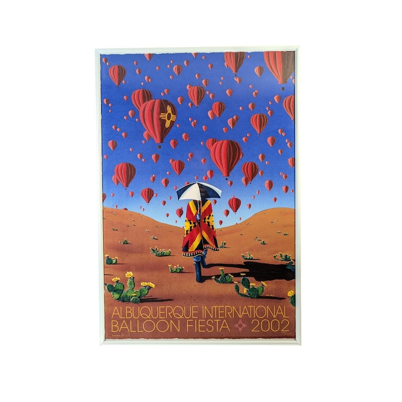 2002 Albuquerque Balloon Fiesta Poster by Mark Pecan Signed & Numbered ...