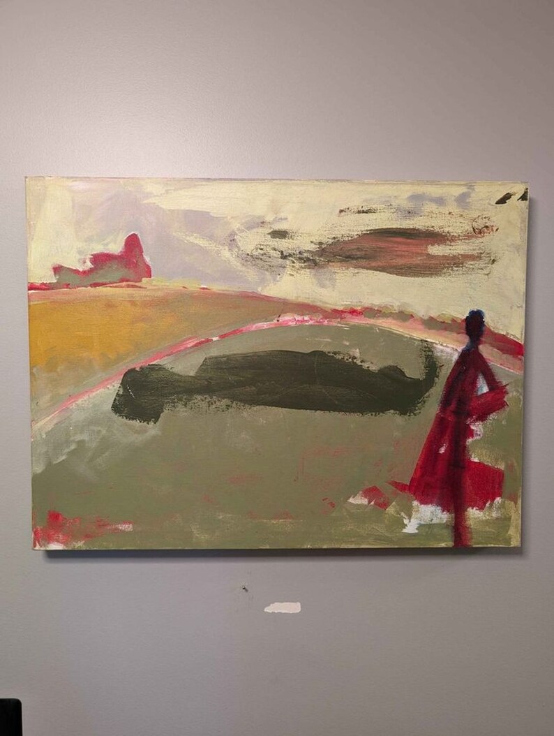 Untitled by Ann Patrick O'brien. Acrylic on Canvas - Etsy
