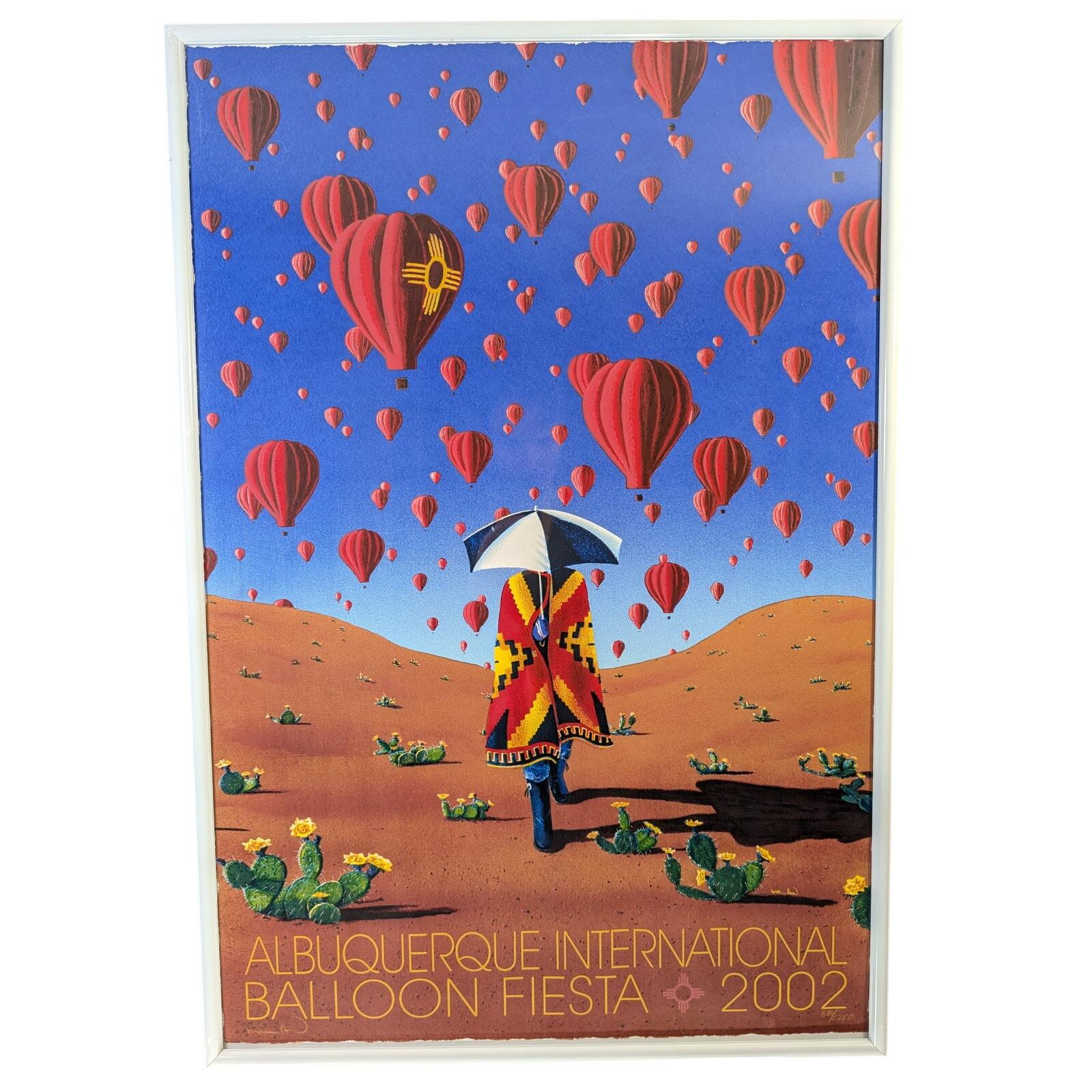 2002 Albuquerque Balloon Fiesta Poster by Mark Pecan Signed & Numbered ...