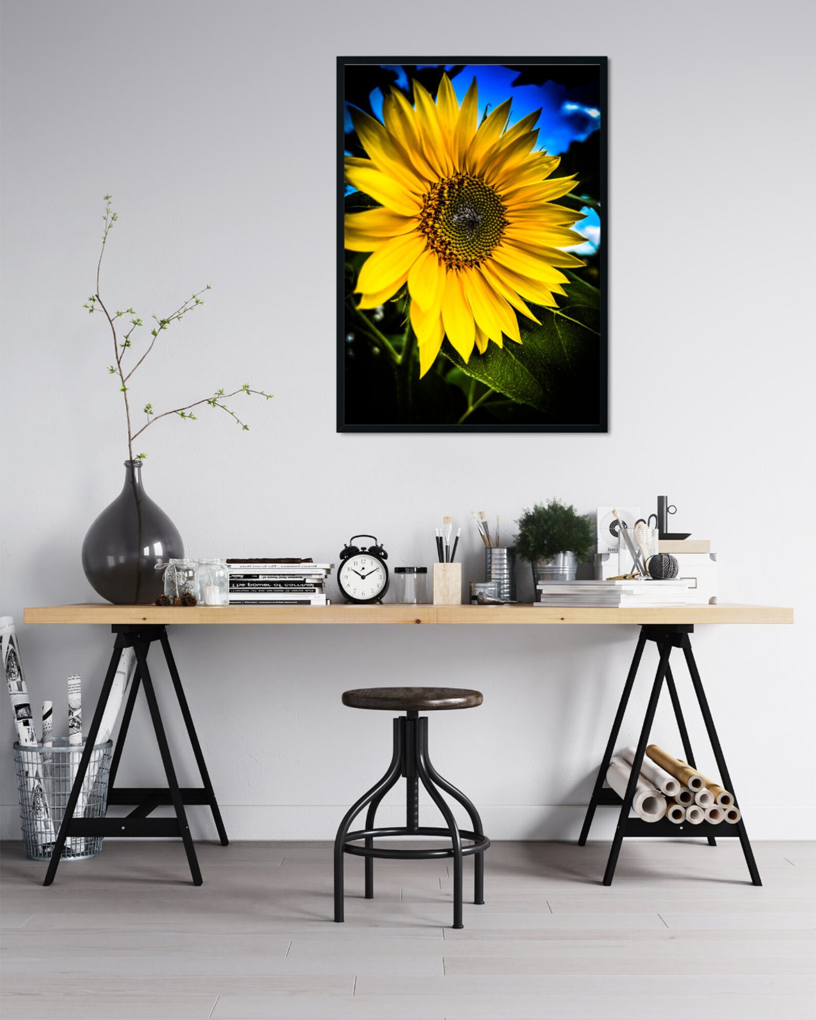 Sunflower and Splendor Photography Print, Digital Download, Wall Art ...