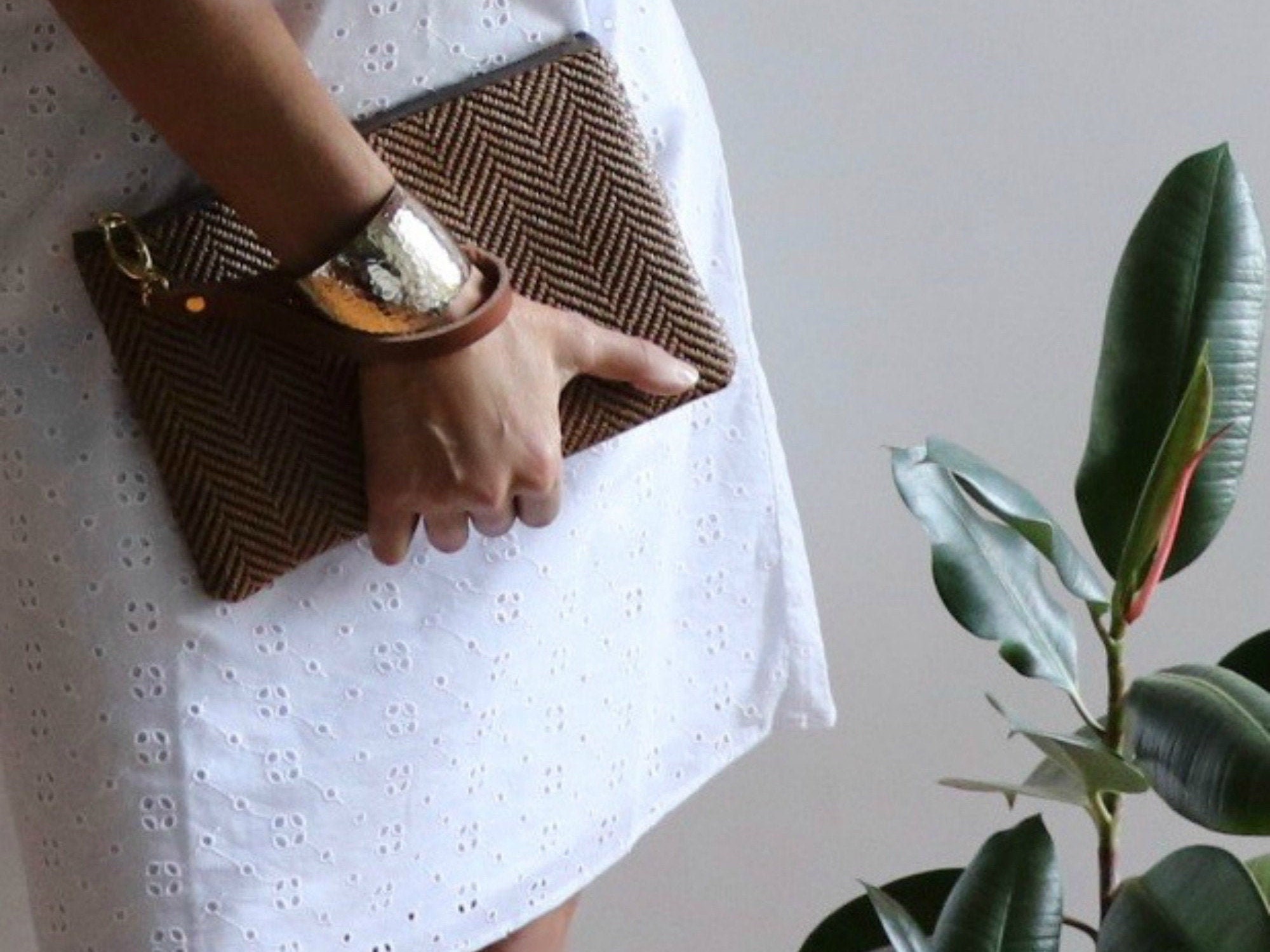 Woven Summer Clutch Bag | Etsy