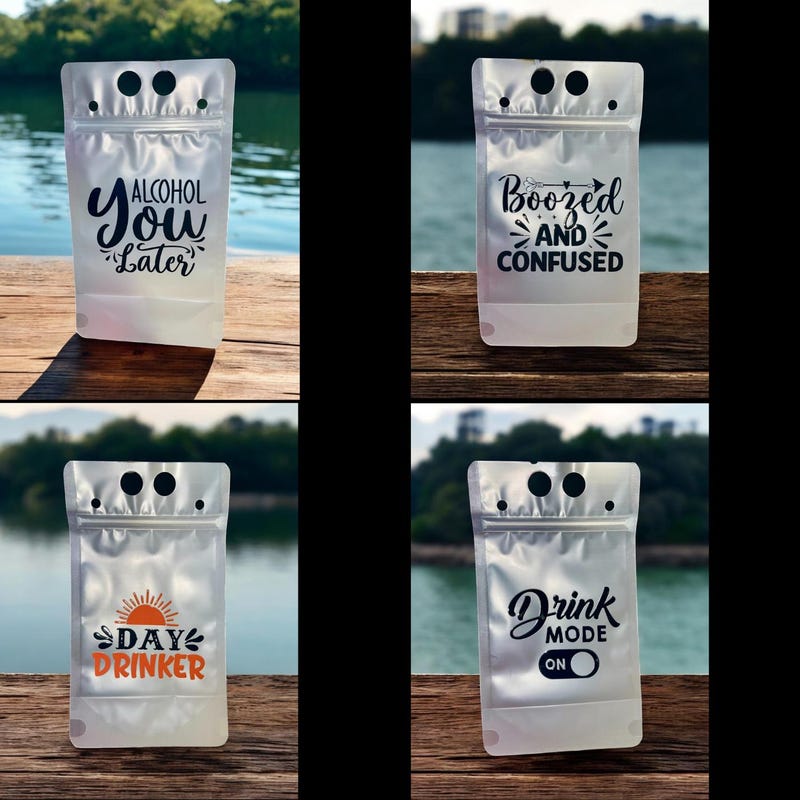 Booze Pouches - Etsy