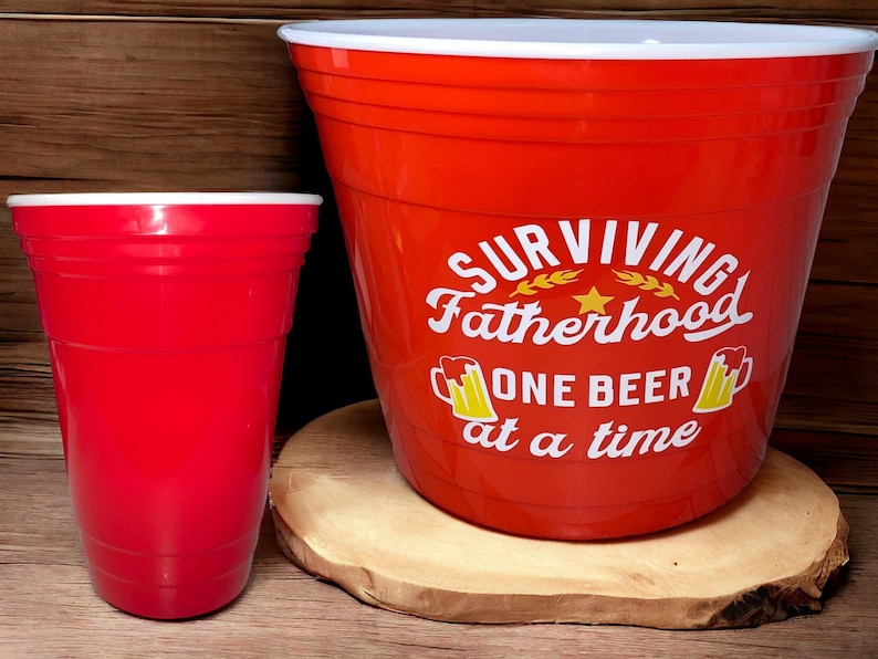 Custom Ice Bucket Gift Beer Bucket Personalized Ice Bucket Plastic ...