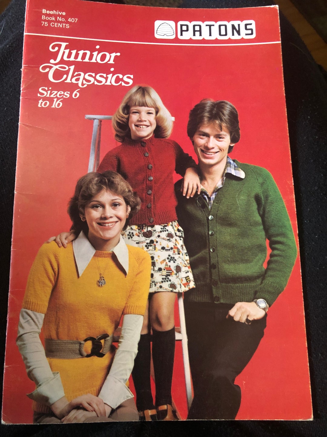 Vintage Patons Knitting Pattern Book Knit Sweater Patterns - Etsy