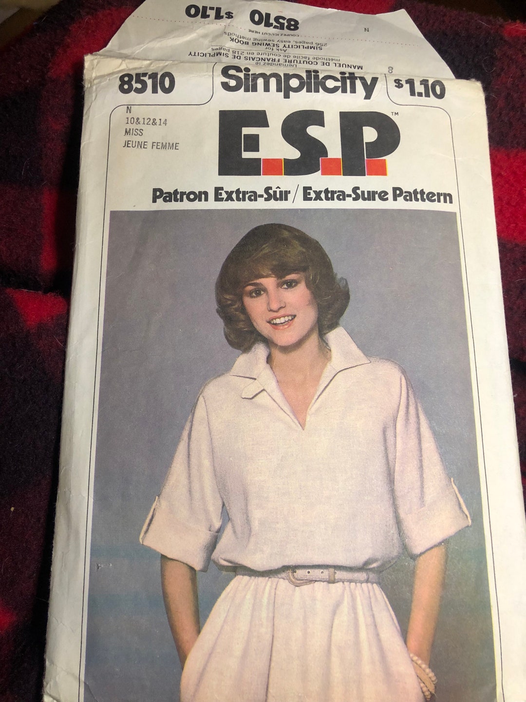 Vintage Simplicity 8510 Pattern, Pants, Dress, Size 10-12, Sewing ...