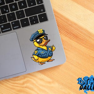 Cute Duck Policeman Police Officer Themed Clipart - Digital Download ...