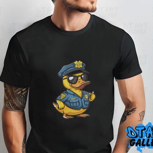 Cute Duck Policeman Police Officer Themed Clipart - Digital Download ...