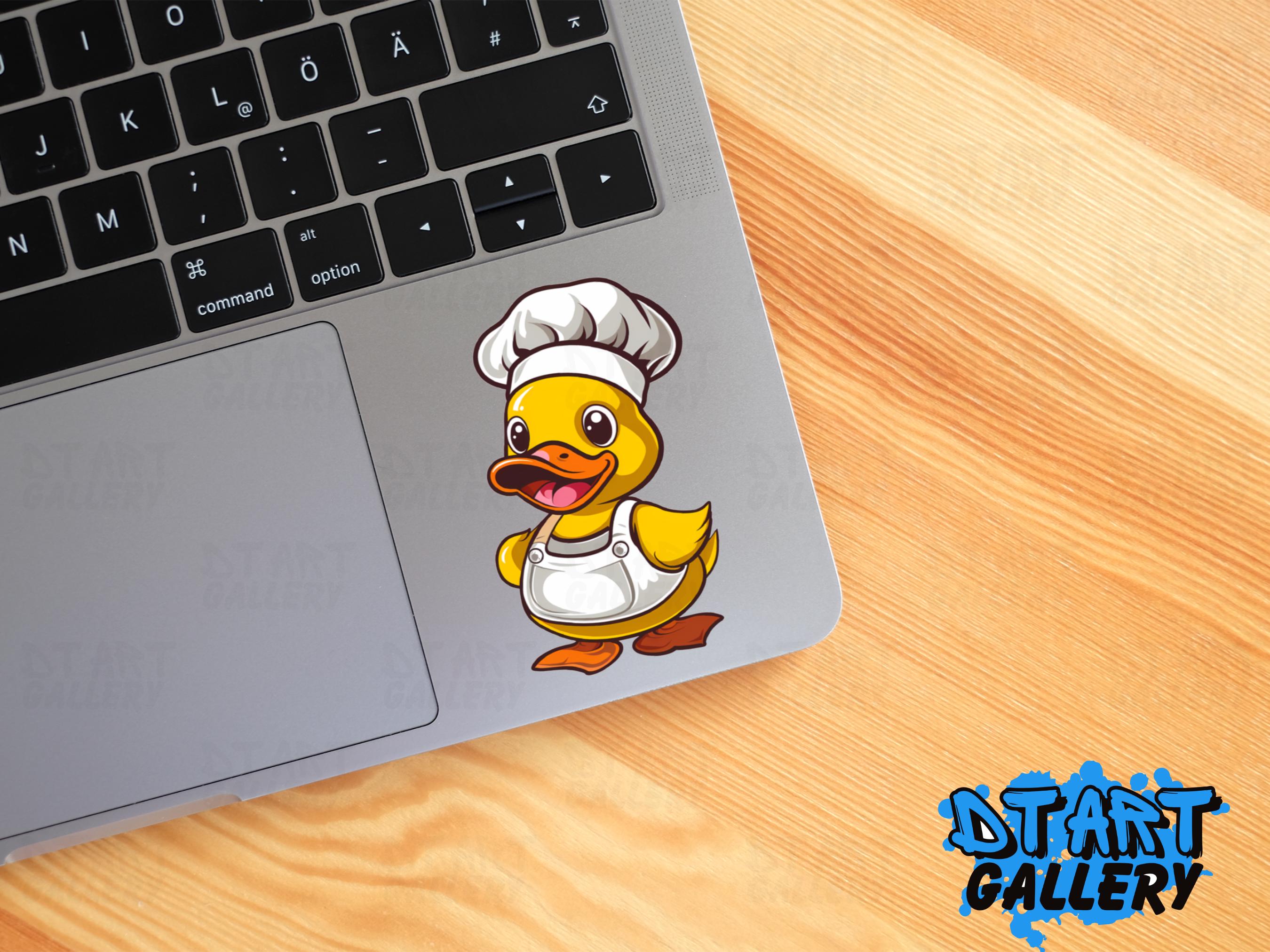 Cute Duck Chef Cooking Kitchen Clipart - Digital Download - High ...