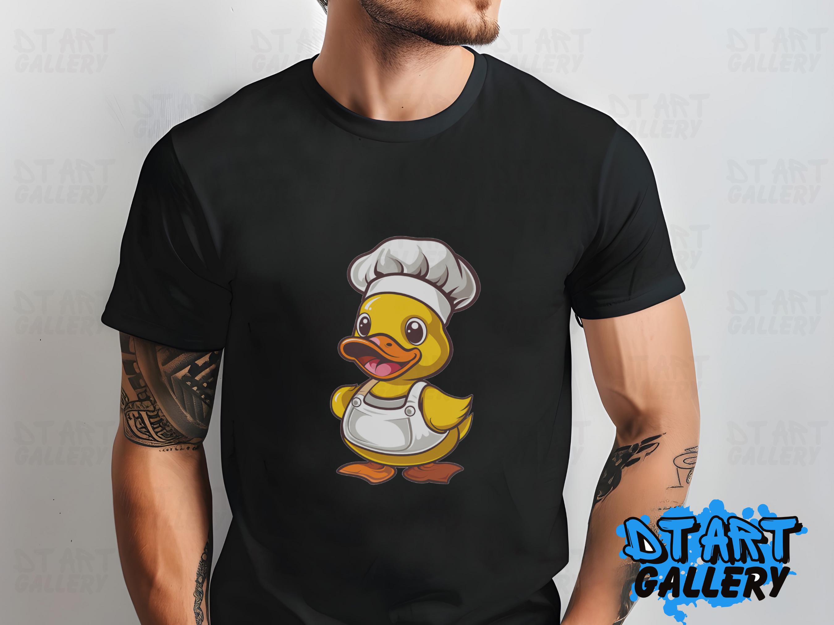 Cute Duck Chef Cooking Kitchen Clipart - Digital Download - High ...