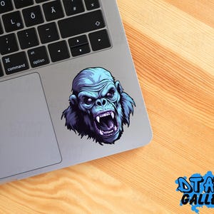 Evil Zombie Gorilla Halloween Themed Clipart - Digital Download - High ...