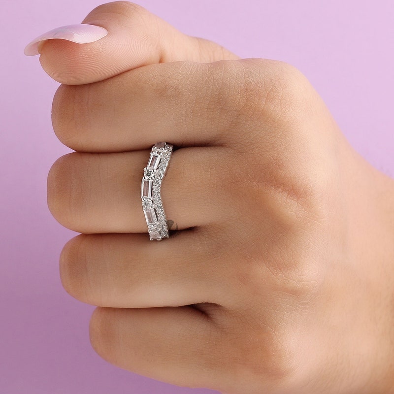 Dot Dash Ring - Etsy