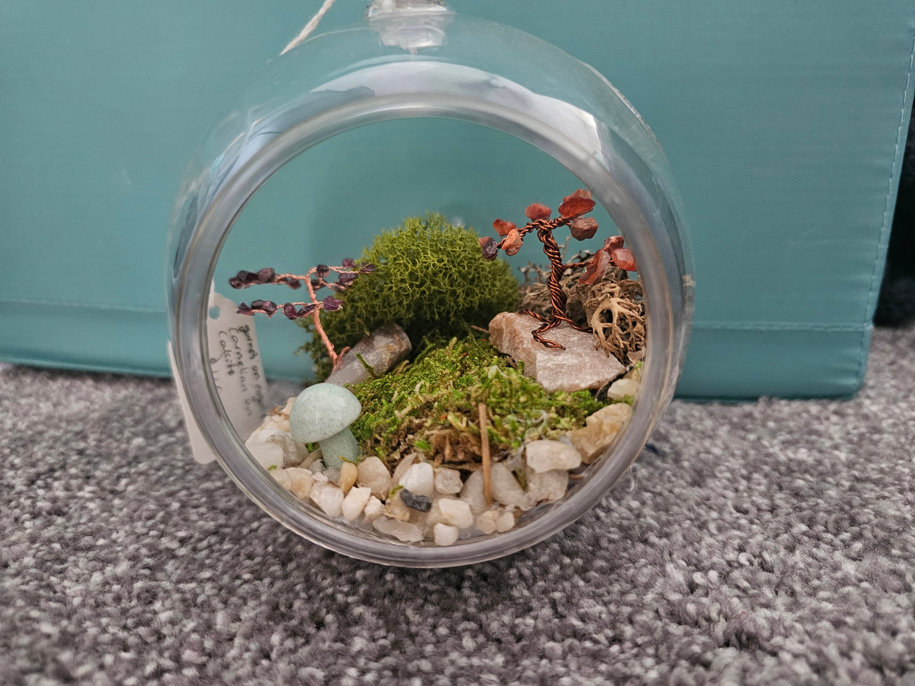 Crystal Tree- Hanging Terrarium - Etsy