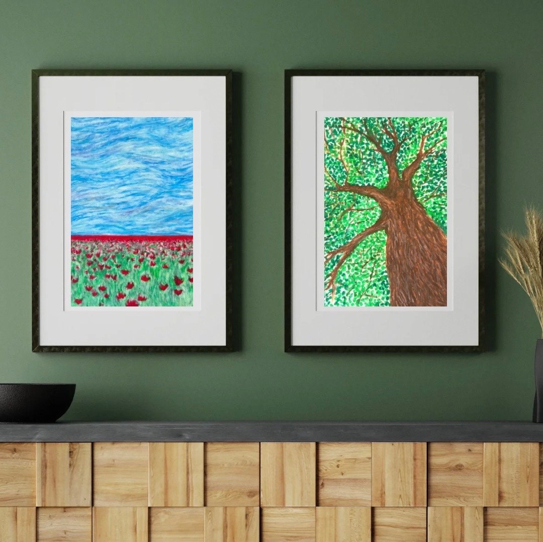 Camphor Tree Canopy View Art - Etsy
