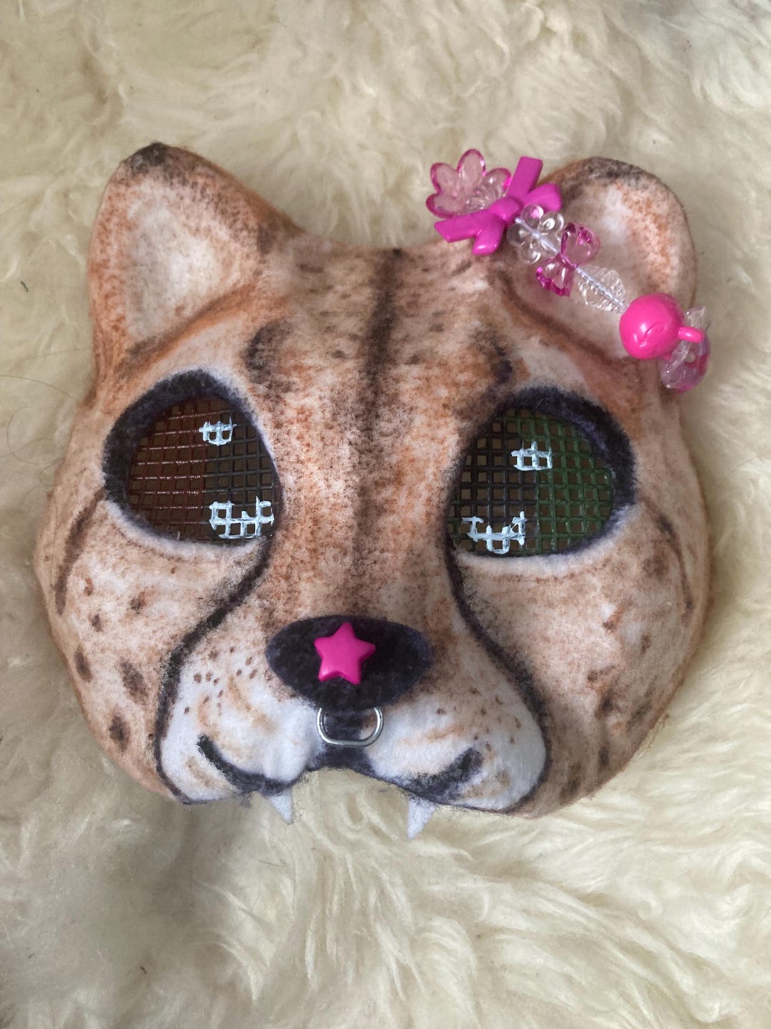 Leopard Therian Mask - Etsy