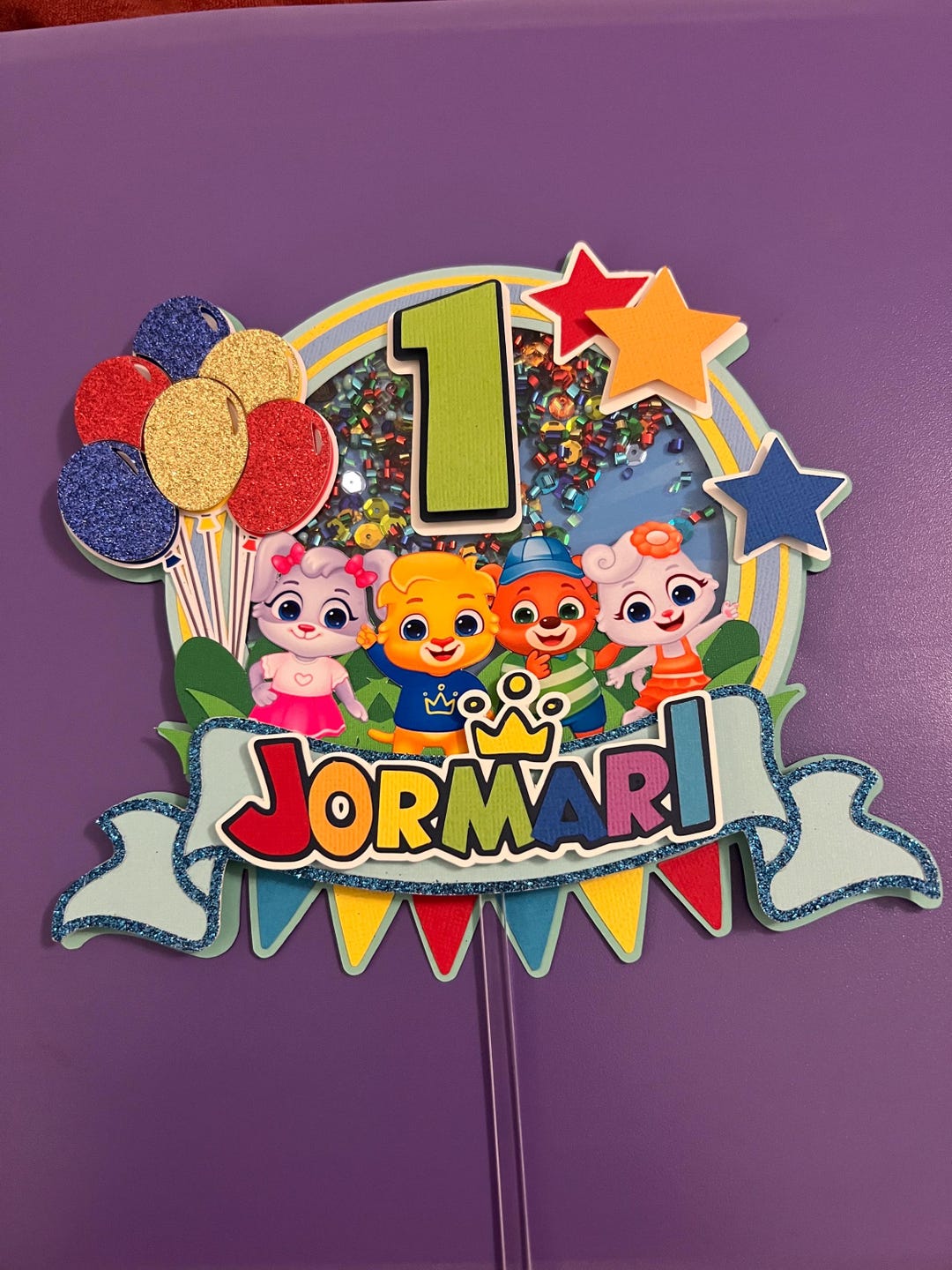 Lucas and Friends Custom Cake Topper, Party Decor Cake Decoration ...