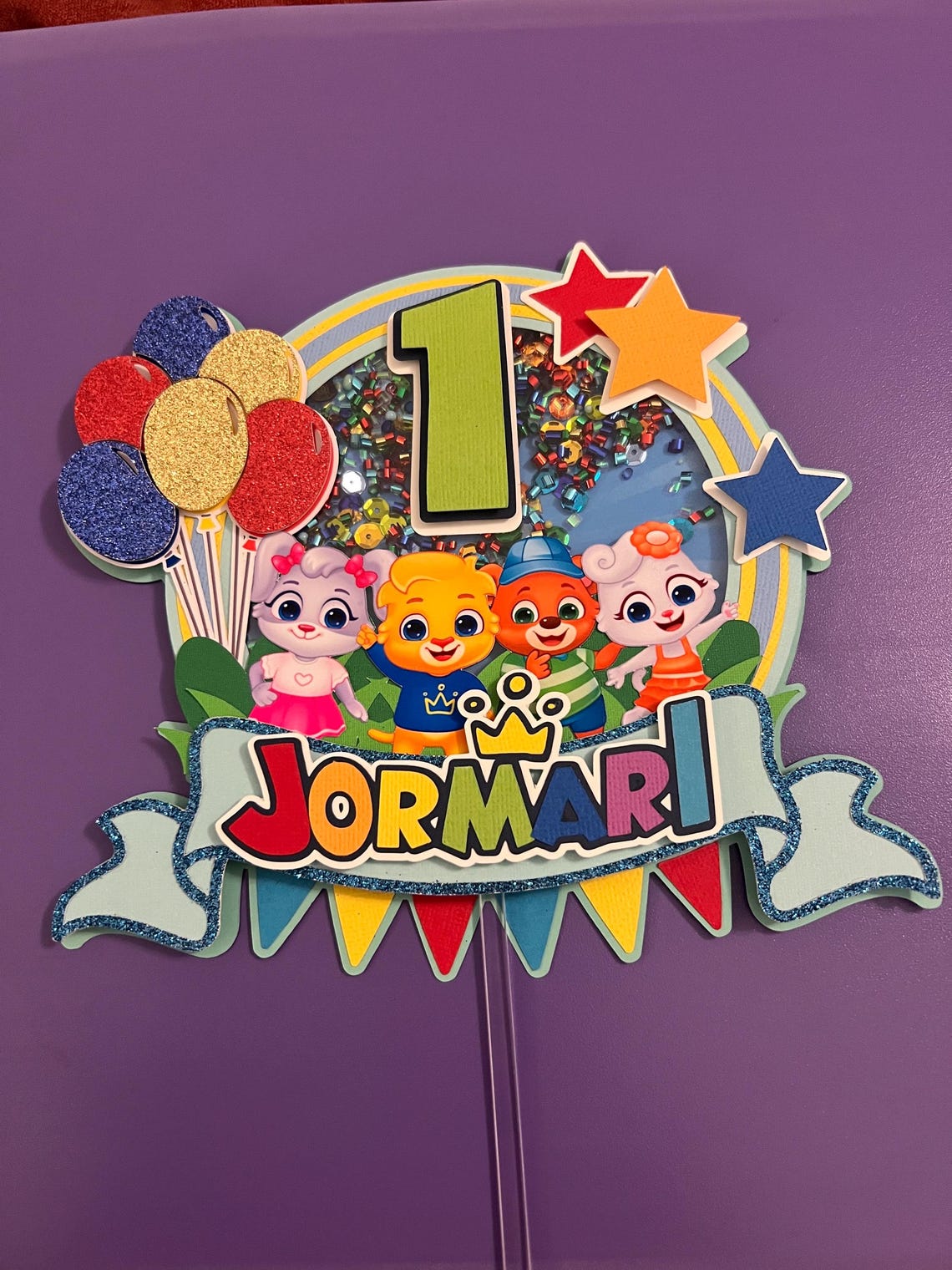 Lucas and Friends Custom Cake Topper, Party Decor Cake Decoration ...